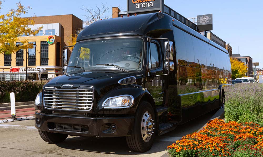 40 Pax Mini Coach Rental | Black Car Miami