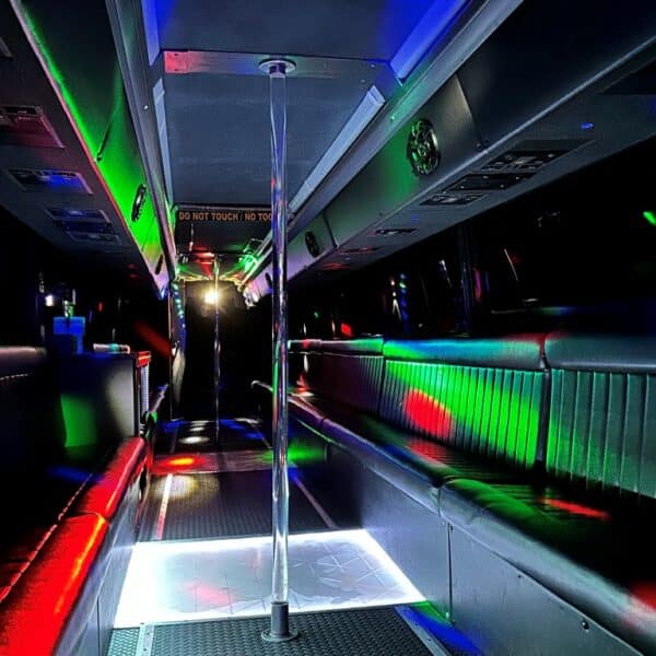 50 Pax Party Bus Rental | BLACKCAR-MIA